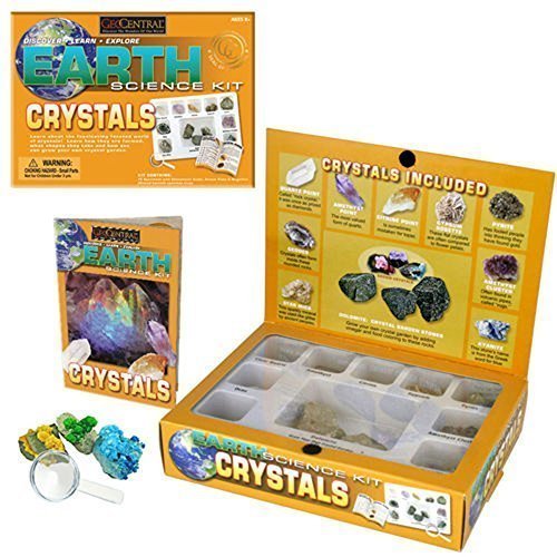 Geocentral Earth Science Crystals Kit-FreedomDaySales.com