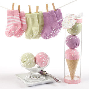 Sweet Feet Three Scoops of Socks Gift Set Pink | Freedom Day Sales