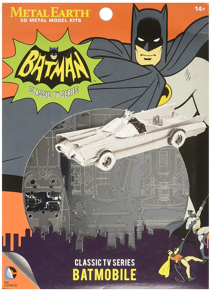 Metal Earth Batman Classic TV Series Batmobile 3D Metal Model Kit ...