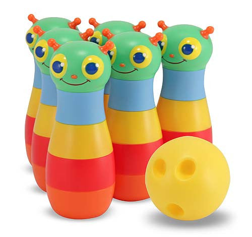 Melissa & Doug Happy Giddy Bowling Set #6157 | Freedom Day Sales