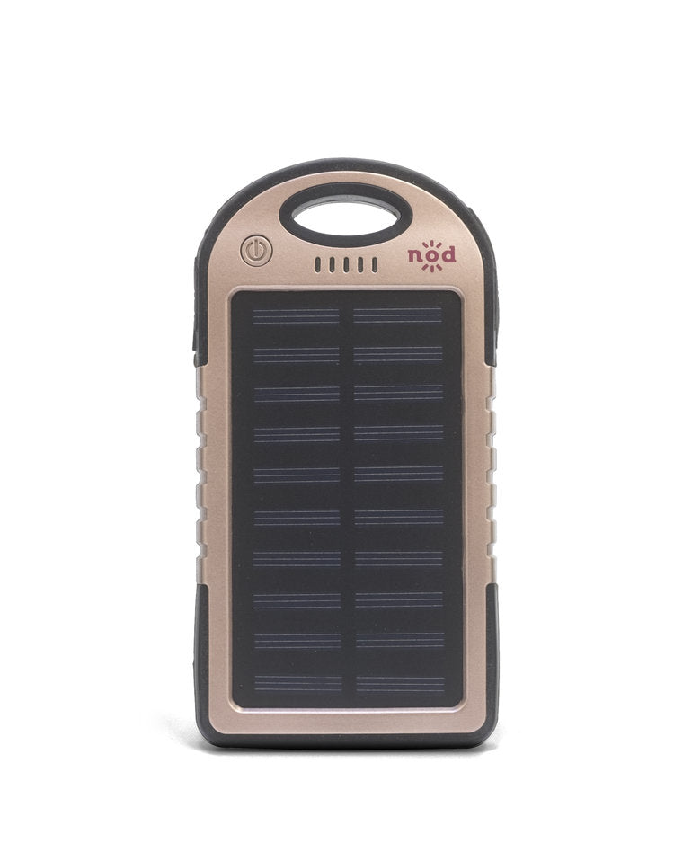 Beam Bank Portable Power & Solar Charger-Rose Gold-Freedomdaysales.com