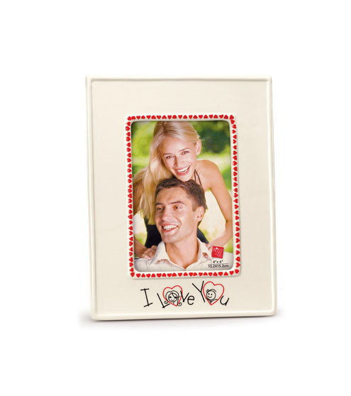 Lines of Love Photo Frame-I Love You-FreedomDaySales.com