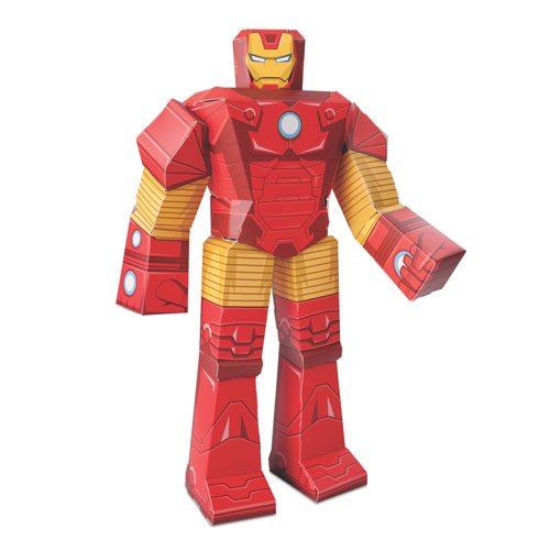 12" Ironman Marvel Papercraft Action Figure-Freedomdaysales.com